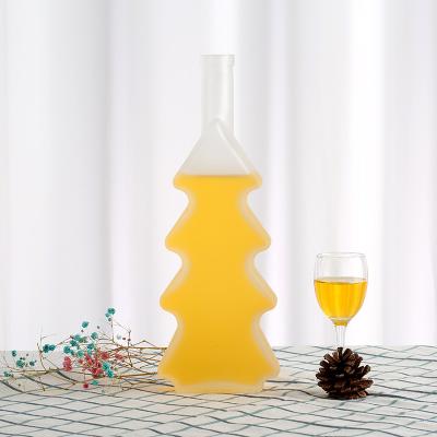 China 500 ml Sailboat Shaped Super Flint Glass Bottle for Gin Vodka Rum Tequila Whisky Brandy for sale