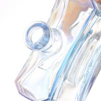 China Stylish Super Flint Glass 200ml 375ml 500ml 700ml 750ml 1000ml Vodka Wine Glass Bottles for sale