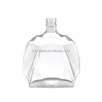 China Hot Stamping High Quantity Whiskey Vodka Glass Bottles with Customizable Sealing Type for sale