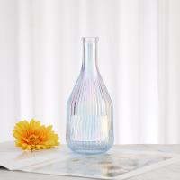 China Collar Material Aluminum Plastic PP 750ml Glass Whisky Liquor Bottle for Customization for sale