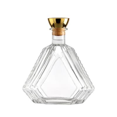 China Empty 375ml 500ml Glass Bottle for Fruit Wine Champagne Liquor Different Materials for sale