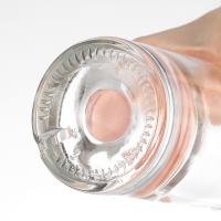 China Customize Sealing 750ml Flint Whisky Glass Bottle with Aluminum Plastic PP Collar for sale