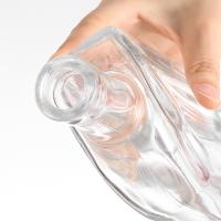 China 1000ml Glass Bottle with Cork for Brandy Super Flint Glass Hot Item for sale