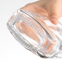 China 375ml Empty Rectangle Water Whisky Glass Bottle Vodka for Accepting Customized Orders for sale