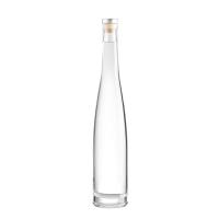 China Customized 380ml 500ml 750ml Clear Glass Bottle for Liquor Vodka Empty and Affordable for sale