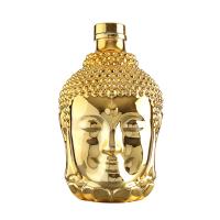 China Customized Sealing Type Manufacturers Unique Personalized Portrait Liquor Glass Bottle for sale