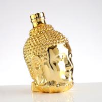 China Customized Sealing Type Manufacturers Unique Personalized Portrait Liquor Glass Bottle for sale