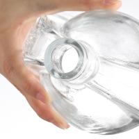 China Glass Vodka Liquor Whisky Bottle with Base Material Glass 750ml Capacity for sale