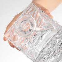 China 350ml 500ml 750ml Empty Glass Bottles for Liquor Collar Material Aluminum Plastic PP for sale