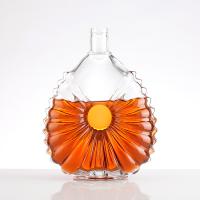 China Base Material Super Flint Glass Liquor Bottle for XO Brandy Classic Design at Best for sale