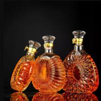 China Super Flint Glass Sealing Type 350ml 500ml 700ml 750ml Customized Wine Bottle for Liquor for sale