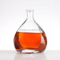 China Hot Stamping Super Flint Glass Bottles for Vodka Whisky in Manufacturing Process for sale