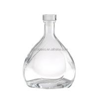 China Hot Stamping Super Flint Glass Bottles for Vodka Whisky in Manufacturing Process for sale