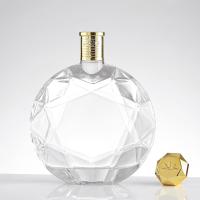 China Super Flint Glass Bottle 700ml/750ml Capacity for Top-Grade Vodka Whisky Tequila Gin for sale
