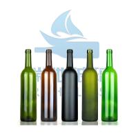 China Super Flint Glass Material 750ml Clear Green Glass Champagne Bottle for Soda for sale