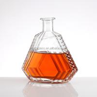 China Customize Sealing Type Hot Stamping Glass Bottles for Luxury Vodka Whisky Promotion for sale
