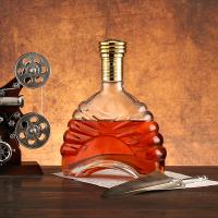 China Customized Transparent Liquor Bottles for Brandy Industrial Beverage Custom Make for sale