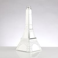 China Hot Stamping Surface Handling Customize Sealing Type Eiffel Tower Glass Bottle for XO Brandy for sale