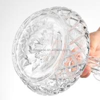 China 500ml 750ml Custom Fancy Shaped Glass Bottles for Other Beverage Distribution for sale
