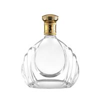China Customized 500ml 750ml 35cl 50cl 75cl Glass Bottles With Screw for Vodka Whiskey Brandy for sale