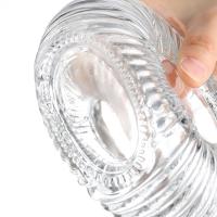 China Hot Stamping Luxury Glass Whisky Bottle with Aluminum Plastic PP Collar Material for sale