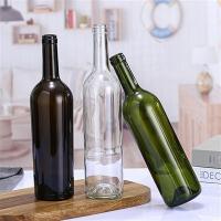 China 750ml Wine Glass Bottle for Clear Champagne Sparkling Wine Made of Super Flint Glass for sale