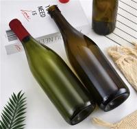 China 750ml Wine Glass Bottle for Clear Champagne Sparkling Wine Made of Super Flint Glass for sale