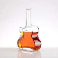 China 500ml Glass Bottle for Super Flint Glass Creative Luxury Clear Whiskey Wine Vodka for sale