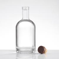 China Distillery for 750ml Wine Vodka Whisky Liquor Glass Bottles Made of Super Flint Glass for sale