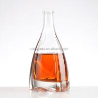 China Super Flint Glass 350ml 500ml 750ml Vodka Bottles with Customized Logo at Manufacture for sale