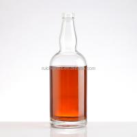 China 500ml and 750ml Glass Bottle with Cork Latest Addition to Your Bar Collection for sale
