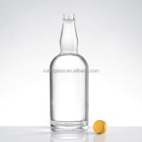 China 500ml and 750ml Glass Bottle with Cork Latest Addition to Your Bar Collection for sale