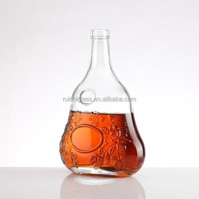 China Custom Make Classic Design Brandy Glass Bottles for Party from Shandong Yuncheng for sale