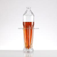 China Super Flint Glass Bottles for Vodka Whisky 500ml 750ml 1000ml Highly Sought After for sale