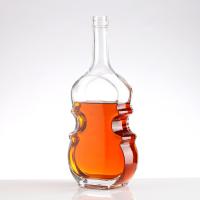 China Custom Glass Bottles for Brandy Tequila Gin Liquor 500ml 700ml 750ml Screw Cap Cork for sale