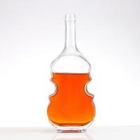 China Custom Glass Bottles for Brandy Tequila Gin Liquor 500ml 700ml 750ml Screw Cap Cork for sale