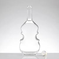 China Custom Glass Bottles for Brandy Tequila Gin Liquor 500ml 700ml 750ml Screw Cap Cork for sale