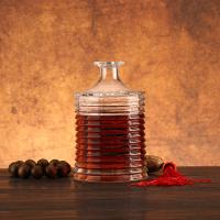 China Hot Stamping Customized Label 500ml 700ml 750ml Alcohol Drink Liquor Wine Glass Bottle for sale