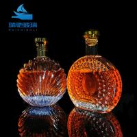 China Customize Sealing Type 500ml 700ml 750ml Whiskey Glass Vodka Bottle Empty Spirit Glass Bottle for sale