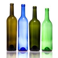 China 200ml 375ml 500ml 700ml 750ml 1000ml Clear Empty Glass Red Wine Bottle for Hot Stamping for sale