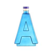 China Super Flint Glass A-Shaped Wine Bottle for Manufactory and Customer Requirements for sale