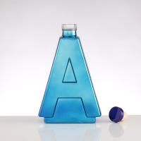 China Super Flint Glass A-Shaped Wine Bottle for Manufactory and Customer Requirements for sale