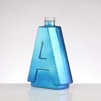 China Super Flint Glass A-Shaped Wine Bottle for Manufactory and Customer Requirements for sale
