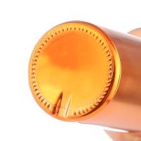 China 500ml 750ml 1000ml 1 liter Gold Electroplated Glass Bottle for Brandy Spirits at Bar for sale
