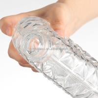 China 500ml Luxury Whisky Glass Bottles with Fashion Design and Embossed Logo for sale