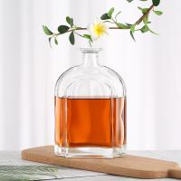 China Super Flint Glass Base Material Custom Amber Glass Swing Top Bottles for Craft Liquor for sale