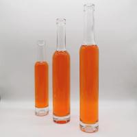 China Delicate Appearance Tall Glass Bottle for Whisky Liquor Super Flint Glass Material for sale