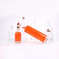 China Delicate Appearance Tall Glass Bottle for Whisky Liquor Super Flint Glass Material for sale
