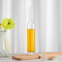 China Vodka Whisky Round Glass Bottle with Screw Cap Produced by 100ml 250ml 375ml 500ml 750ml for sale