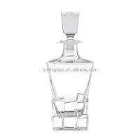 China Hot Stamping Gin Rum Alcohol Whiskey Bottle 100ml 375ml 500ml 750ml Liquor Glass Bottle for sale